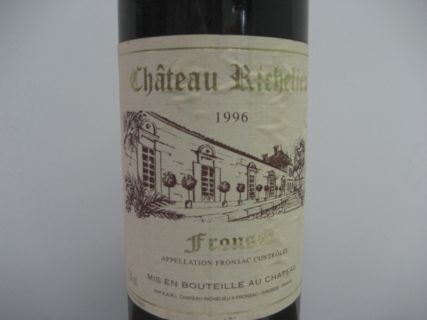 Chateau Richelieu - Fronsac 1996 - Fahrzeuge
