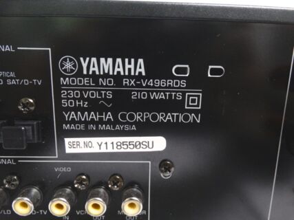 Yamaha Stereo Receiver RX - V496 RDS - Fahrzeuge